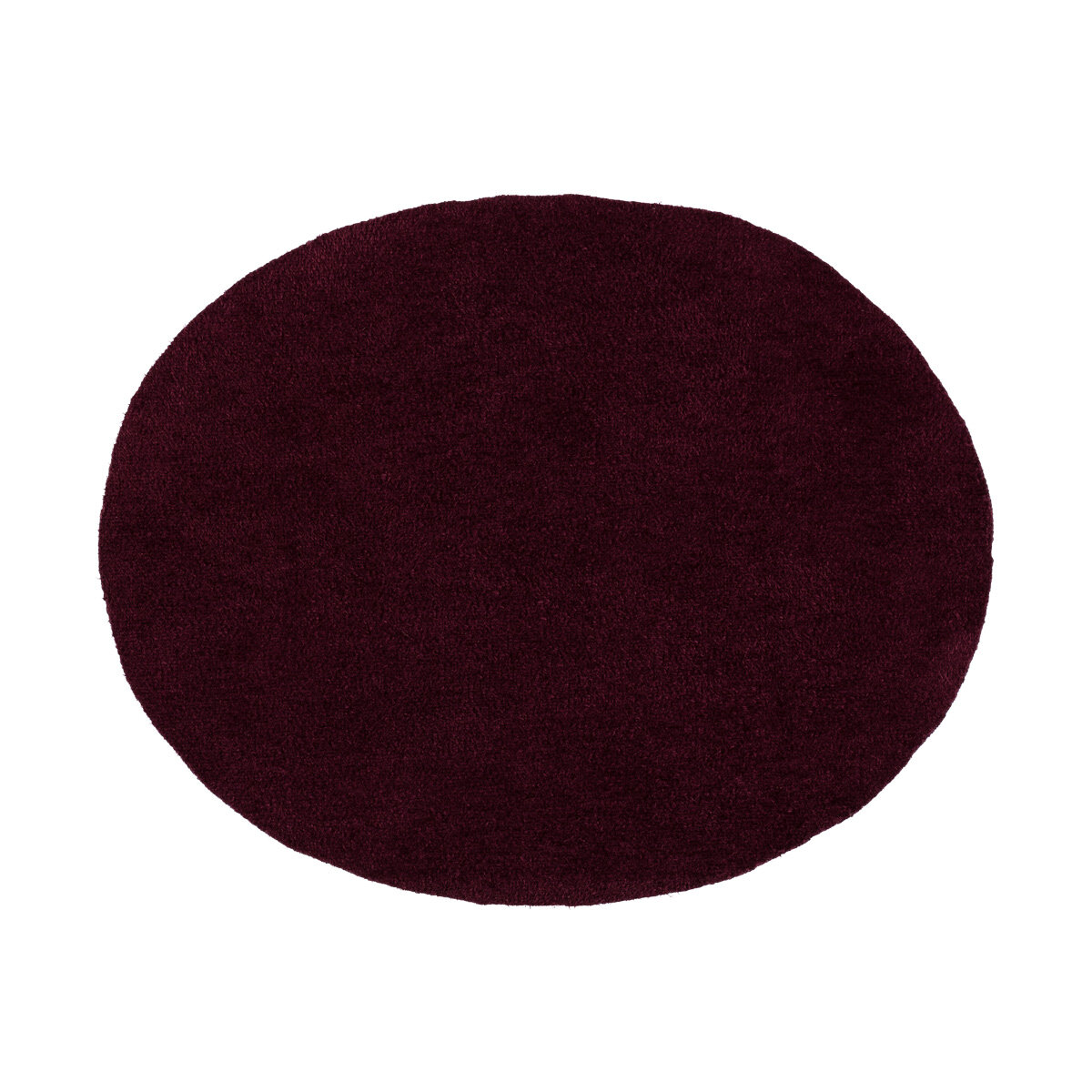 BLITZ Термоаппликация овальная из кожзам и замши 13×10 см бордовая для одежды и аксессуаров