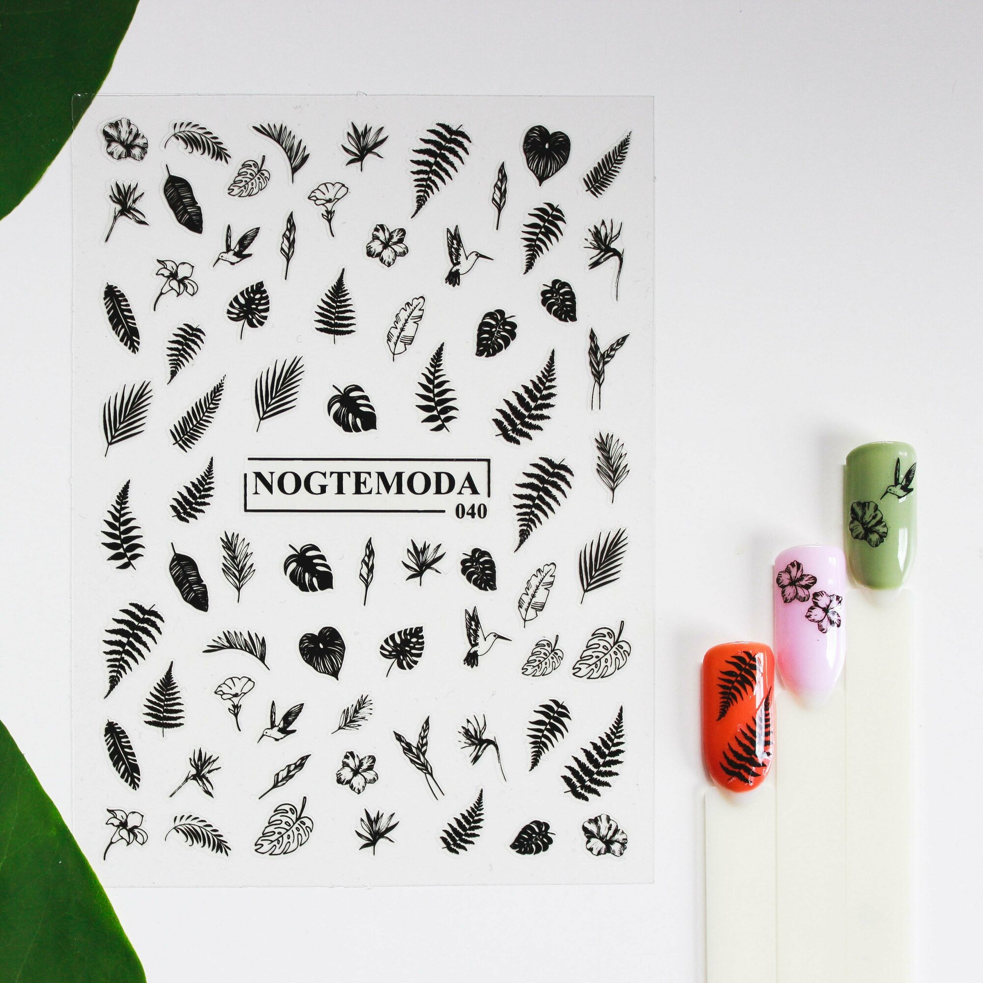 Наклейки NogteModa №040