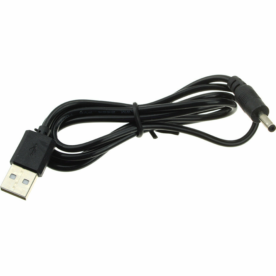 Шнур USB-штекер питания 3.5*1.5 1м