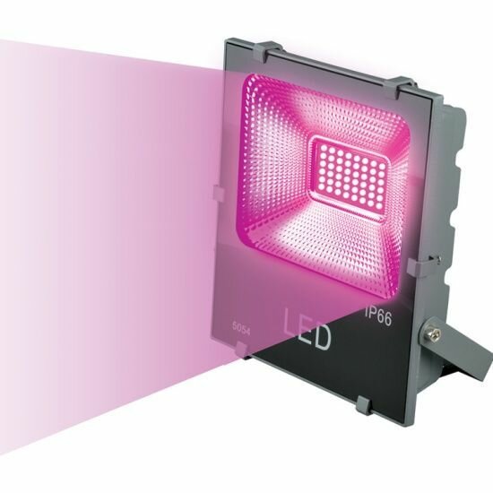 Прожектор-фитолампа для роста растений светодиодный с подставкой ULF-P41-50W/SPBR IP65 170-265В GREY
