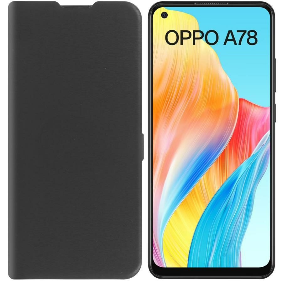 Чехол-книжка Krutoff Eco Book для OPPO A78 4G черный