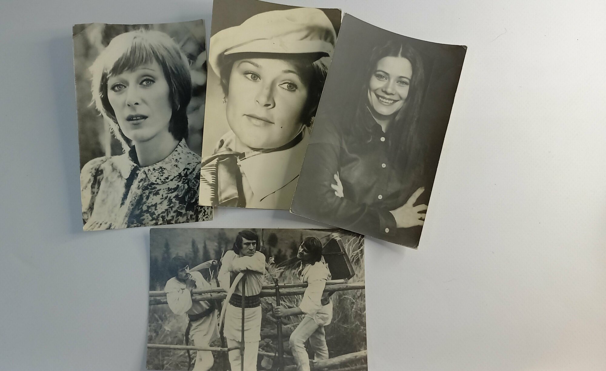 Винтажный советский набор открыток Актёры Советского кино 1950-1970 гг