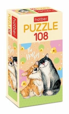 Пазлы 108 деталей. Из жизни корги 108ПЗ4_23717, (Хатбер-М) ()