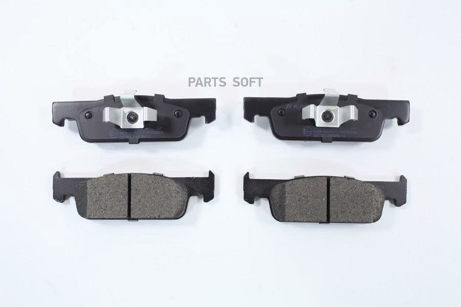 ZF RUSSIA Колодки тормозные RENAULT LOGAN II/SANDERO II 16V 14- пер.