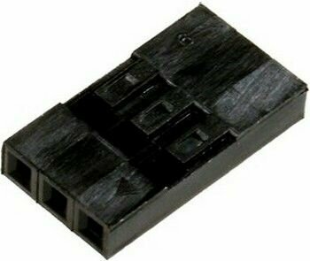 BLS-3 (DS1071-1x3), Гнездо на кабель 1х3 с контактами 2.54мм / 10 штук