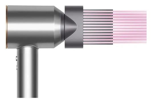 Фен Dyson Supersonic HD07 Nickel/Cooper (никель/медь), 5 шт насадок — фото 1