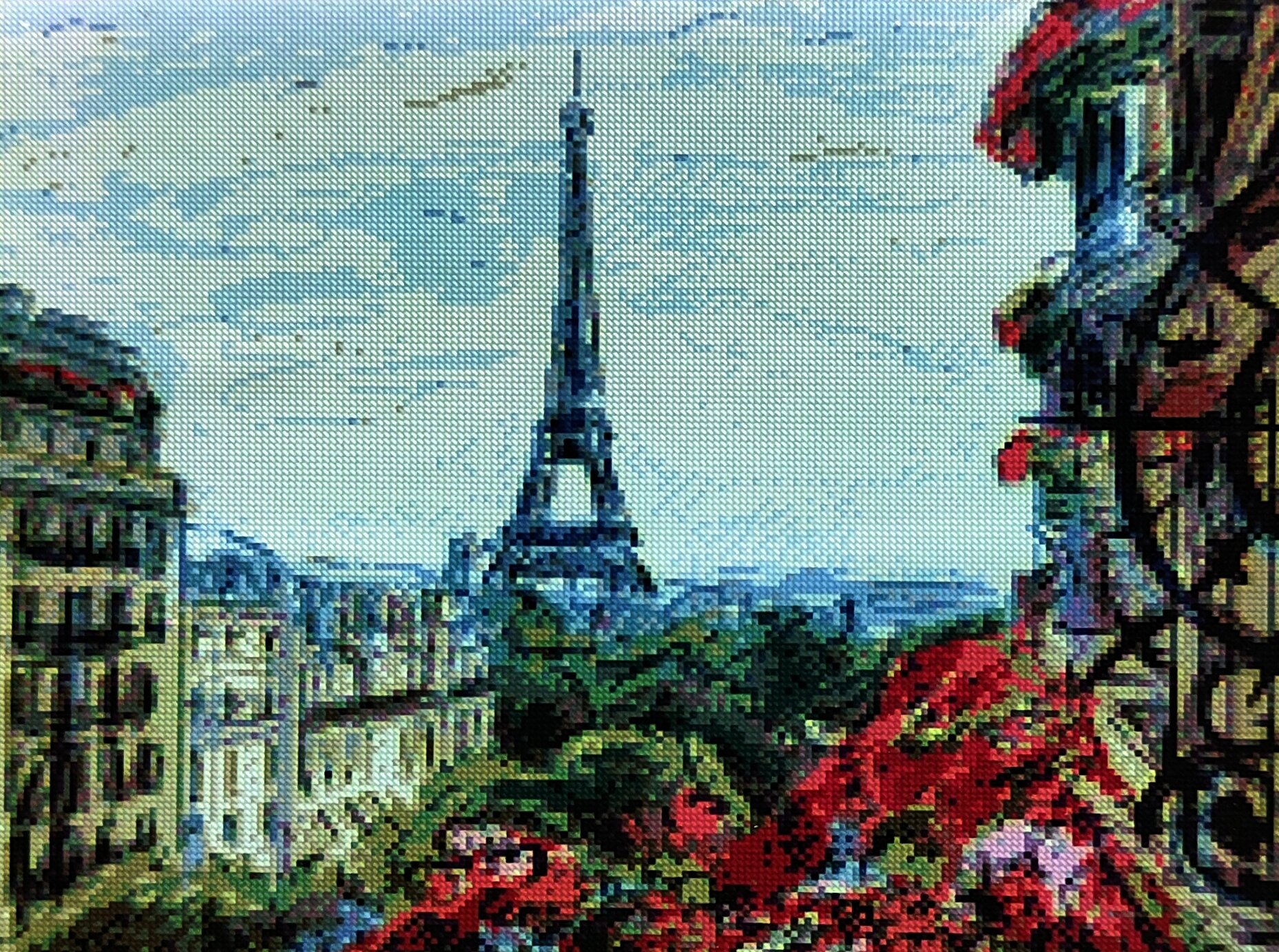 Алмазная мозаика Kakadu "Любовь в Венеции", 40 x 50 см, квадратная форма страз