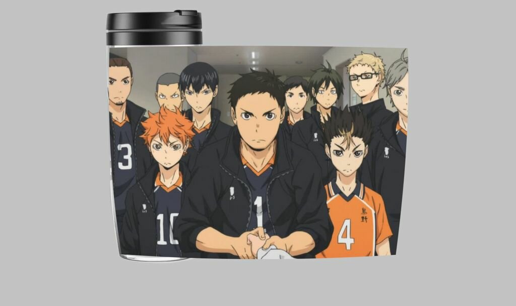 Термокружка волейбол, HAIKYUU! №5