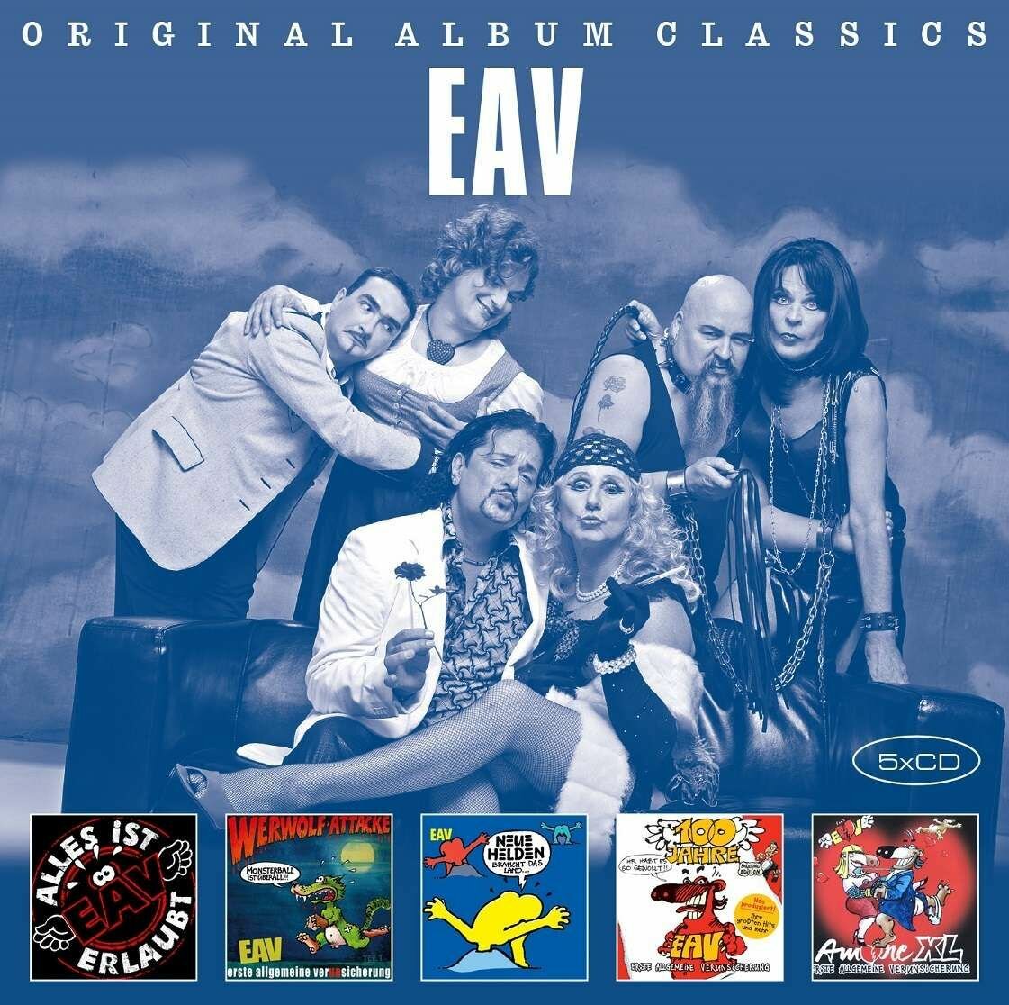 Диск Erste Allgemeine Verunsicherung (EAV) - Original Album Classics (5 CD)