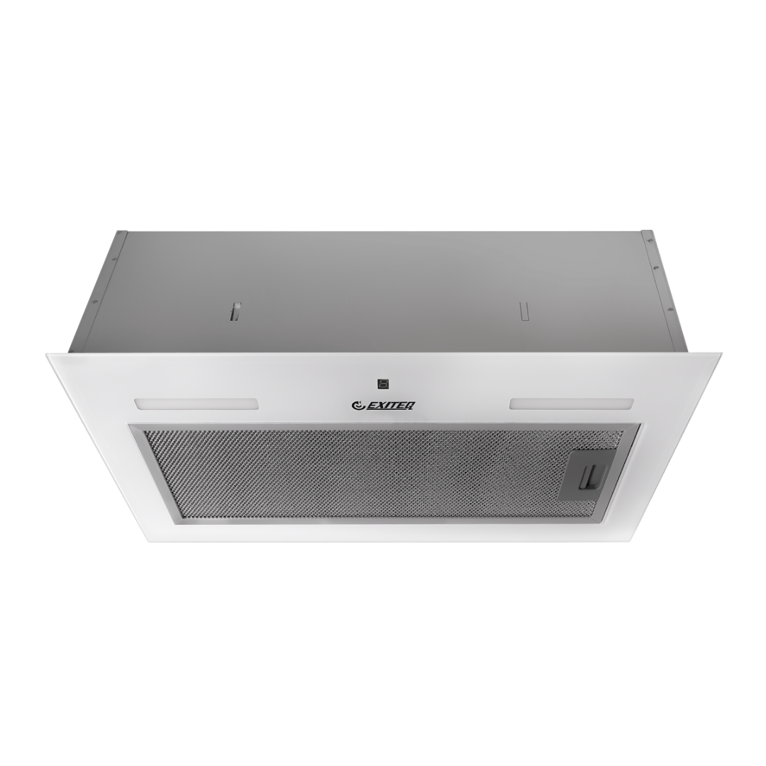 Встраиваемая вытяжка Exiteq EX-1246 white, 850 м3/ч, белая, сенсорное управление