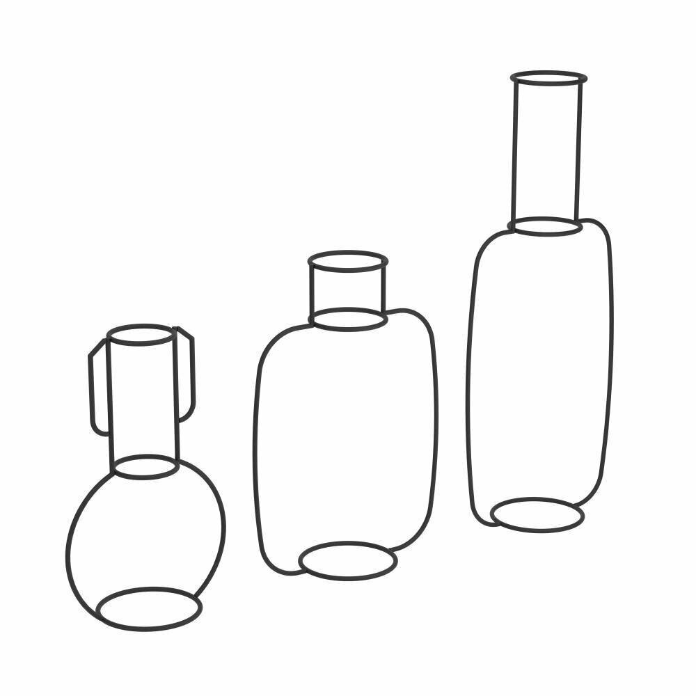 421394 Ваза для декора EGLO BELLSHILL, комплект из 3х штук