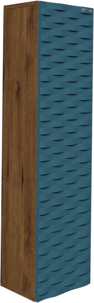 Пенал Grossman Альба 303010 подвесной L/R, дуб веллингтон/бриз матовый