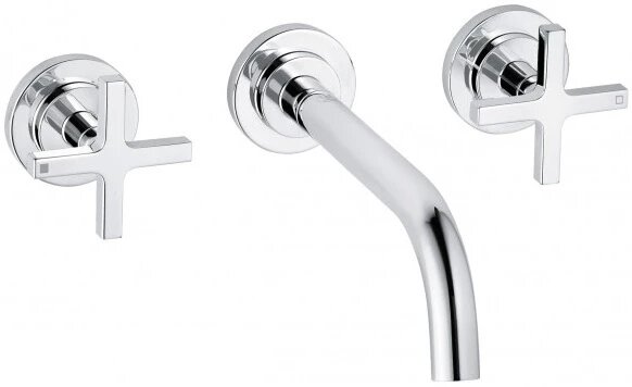 Смеситель для раковины Kludi Nova Fonte Classic 201440520 встраиваемый, без донного клапана, хром