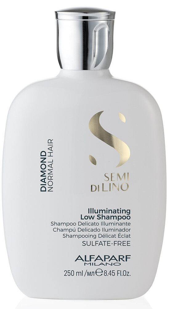 Alfaparf Milano шампунь Semi Di Lino Diamond Illuminating Low для нормальных волос, 250мл