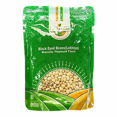 BLACK EYED BEANS Lobhiya, Everfresh (фасоль чёрный глаз, Эверфреш), 500 г.