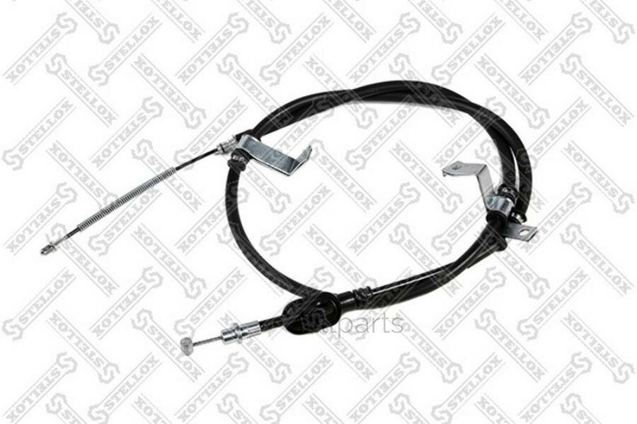 STELLOX 2998697SX трос ручного тормоза левый!\ Hyundai Sonata EF 98>