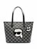 Сумка тоут Karl Lagerfeld, чёрный