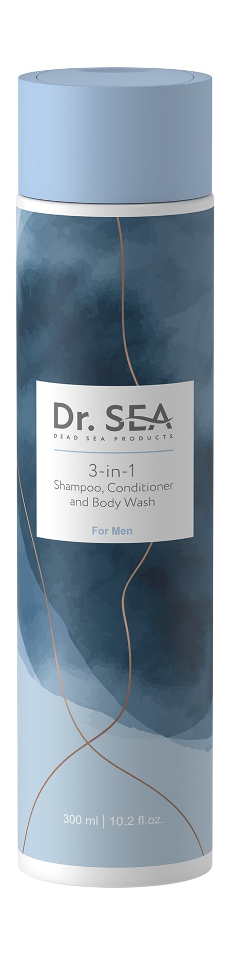DR.SEA Шампунь 3 в 1 муж, 300 мл