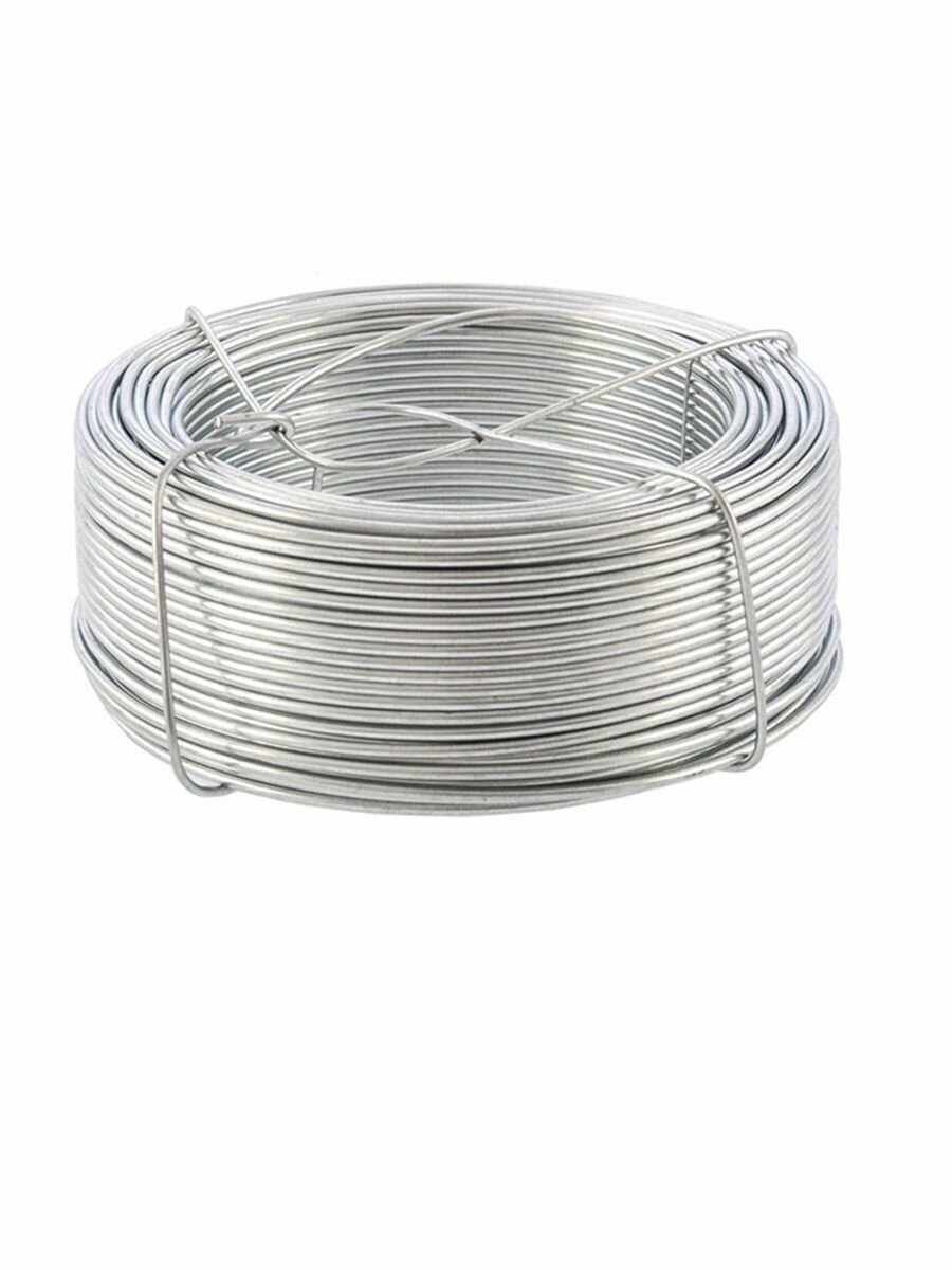 Проволока стальная Сибртех 47756, оцинкованная 2,0 мм