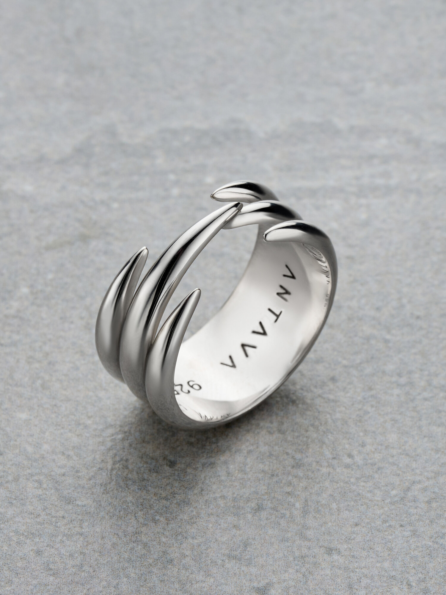 Кольцо обручальное, серебро, 925 проба, родирование