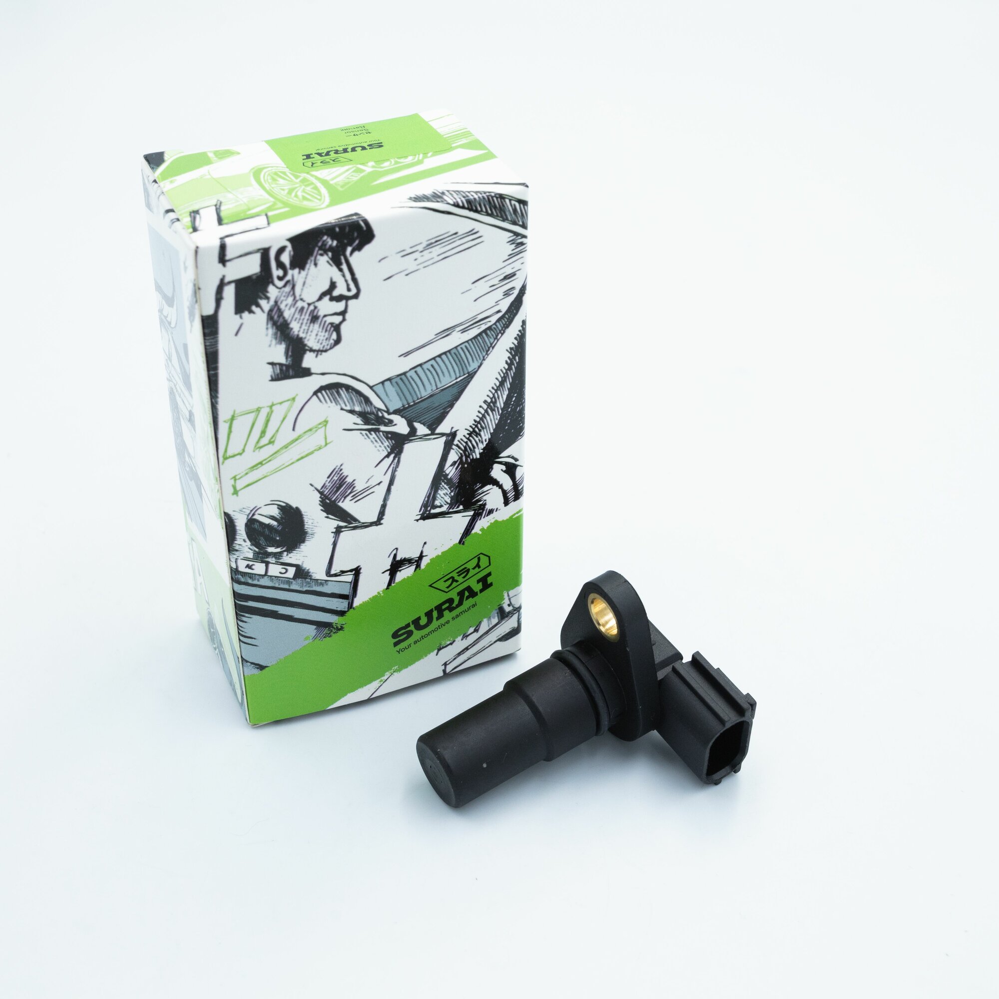 Датчик скорости SURAI для Nissan Cube (Z12 / 08-), Qashqai (06-), Teana (03-), X-Trail, Micra K12 Note Tiida CVT, нижний (SRS 71313 датчик скорости автомобиля)