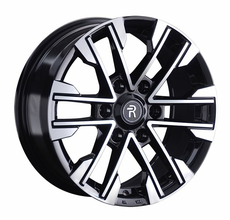 Колесный диск Replay MI169 17x7.5" PCD6x139.7 ET38 D67.1 BKF