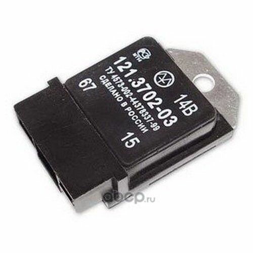 Реле-регулятор для а/м ВАЗ 2101,03,06, Нива к ген. Г221 121.3702-03 Энергомаш 121370203