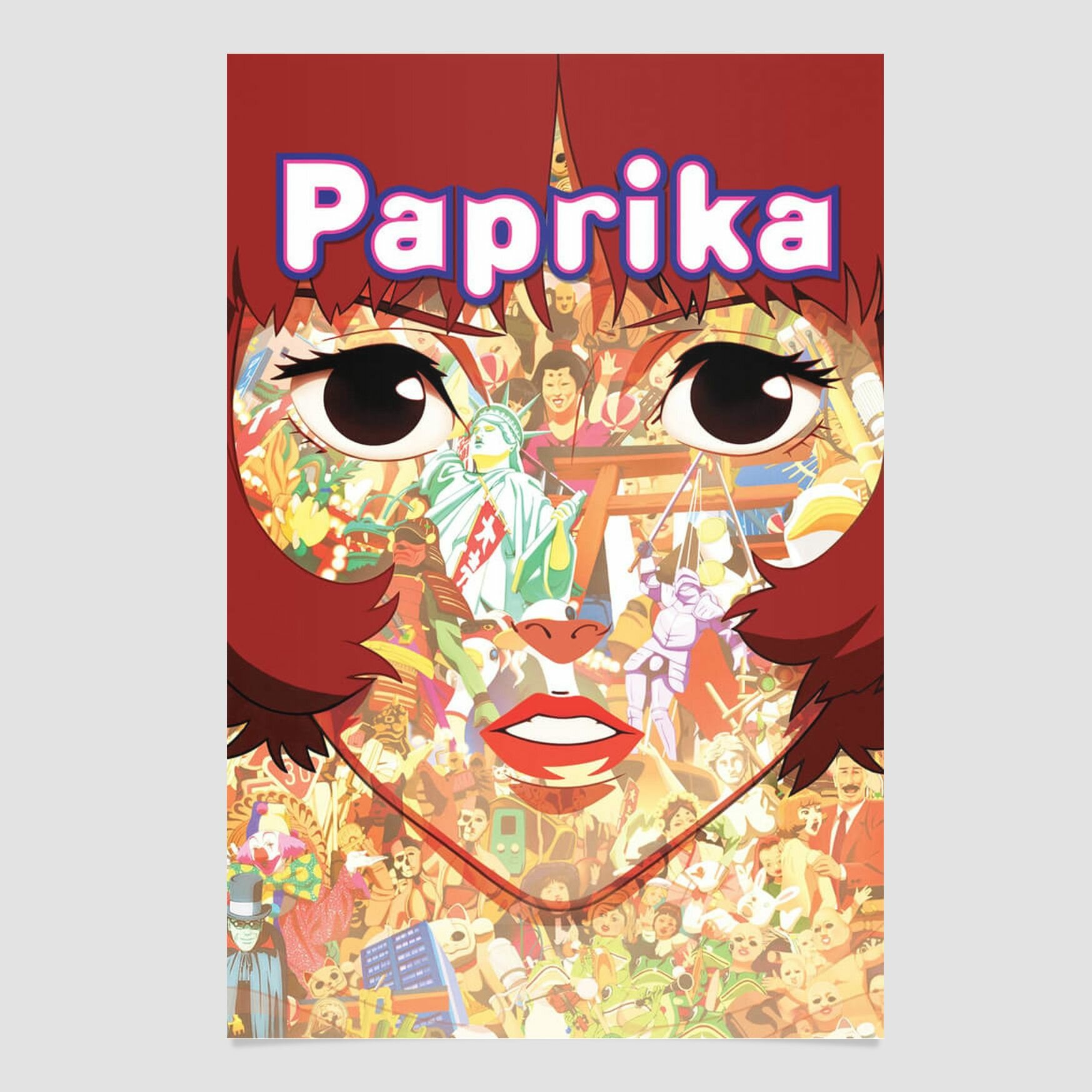 Постер (плакат) по аниме Паприка 30x40 см. от Poster4me