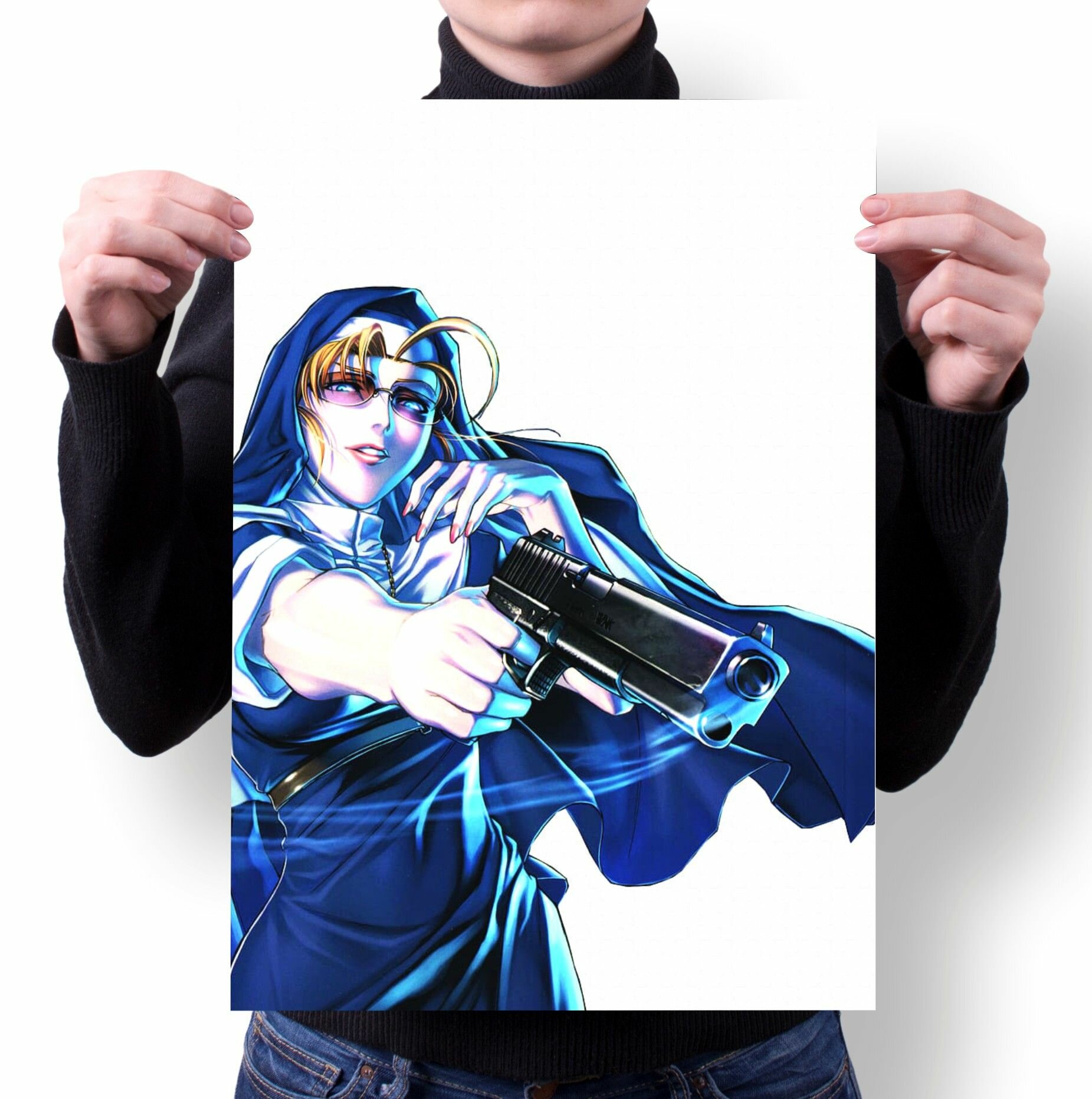 Плакат формата А3 с принтом "Пираты Чёрной Лагуны"