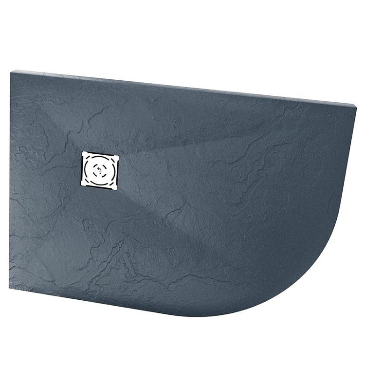 Душевой поддон RGW Stone Tray 80x120 графит левый