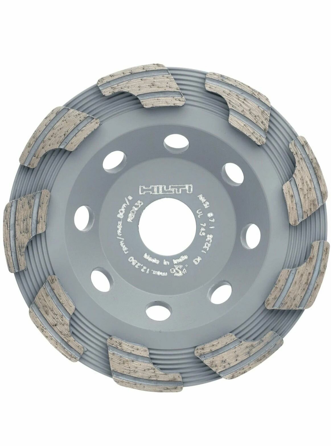 Чашка алмазная шлифовальная универсальная P DG-CW 1шт, 125х22.2 мм HILTI