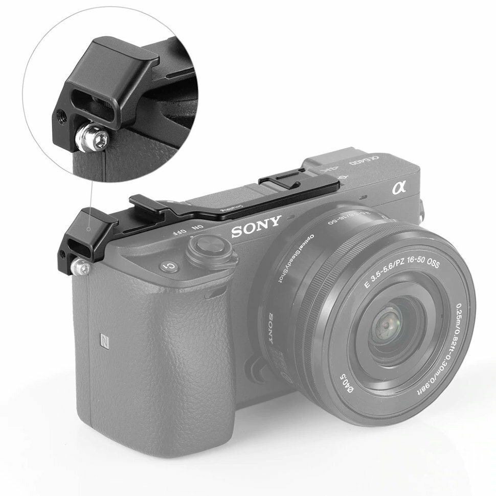 Холодный башмак SmallRig BUC2317 для Sony A6300/A6400 — фото 1