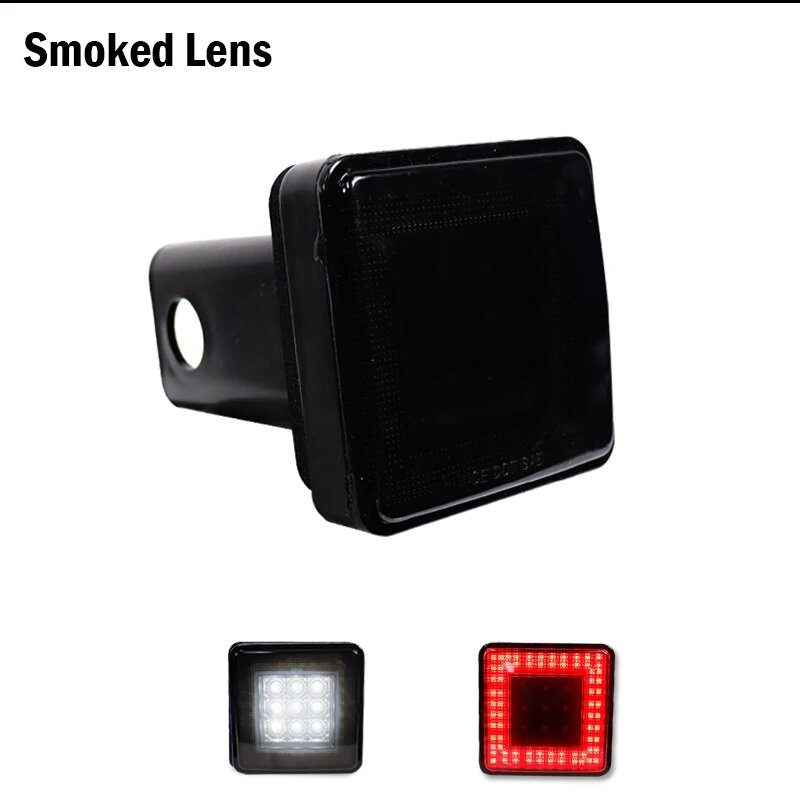 Gtinthebox 12-светодиодный стоп-сигнал, крышка сцепного устройства прицепа, подходит для Smoked Lens