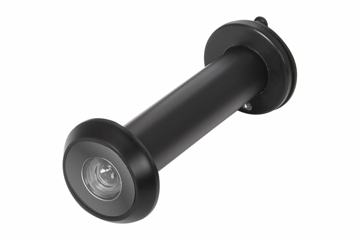 FUARO дверной глазок оптика пластик DV 4/130-70/Z/HD VIEWER 4 DVZ BL черный подвес