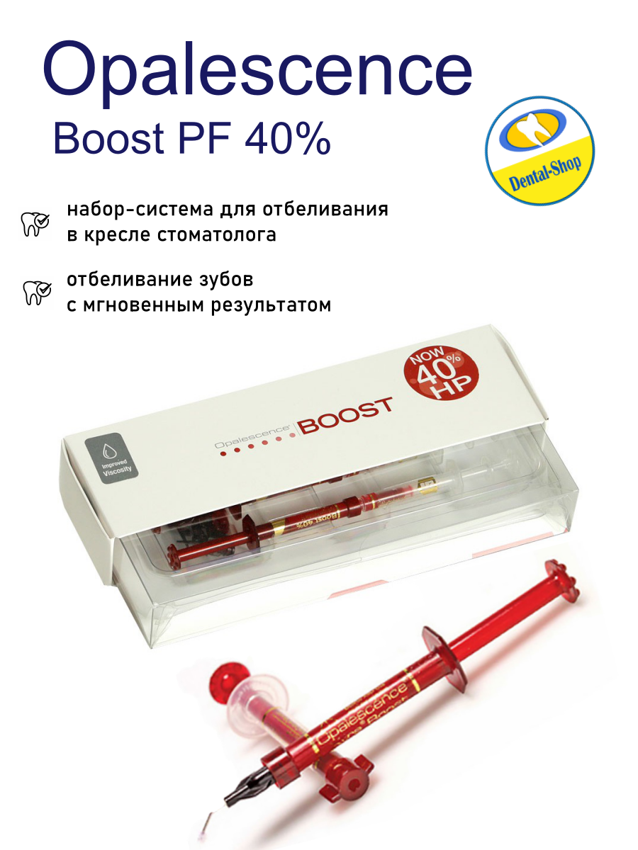 Набор для клинического отбеливания Opalescence Boost PF 40%