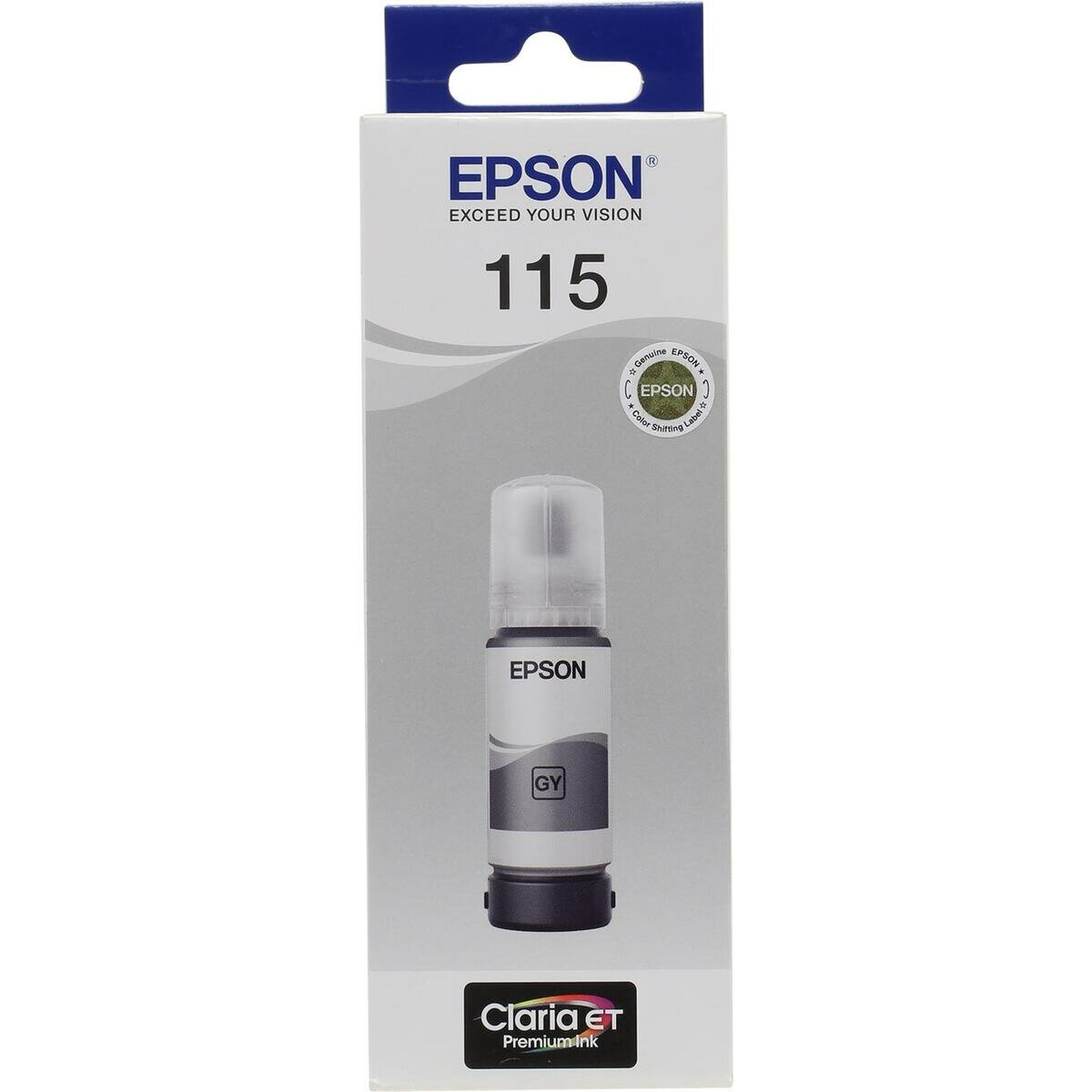 Чернила Epson C13T07D54A Gray для EcoTank L8160/L8180