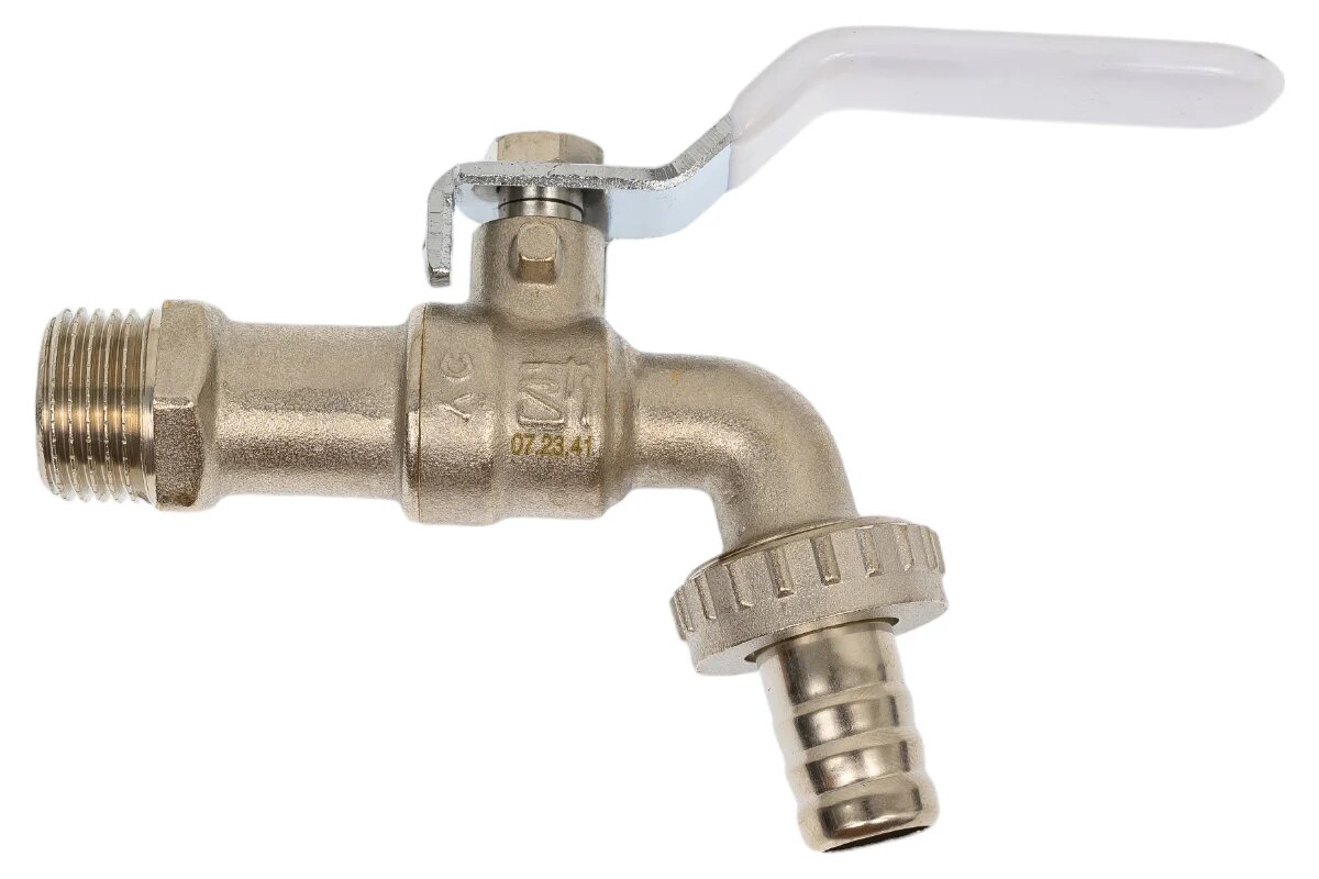 Шаровой кран STI Ду 15 Ру 16 муфтовый водоразборный рычаг латунный корпус D160-02789