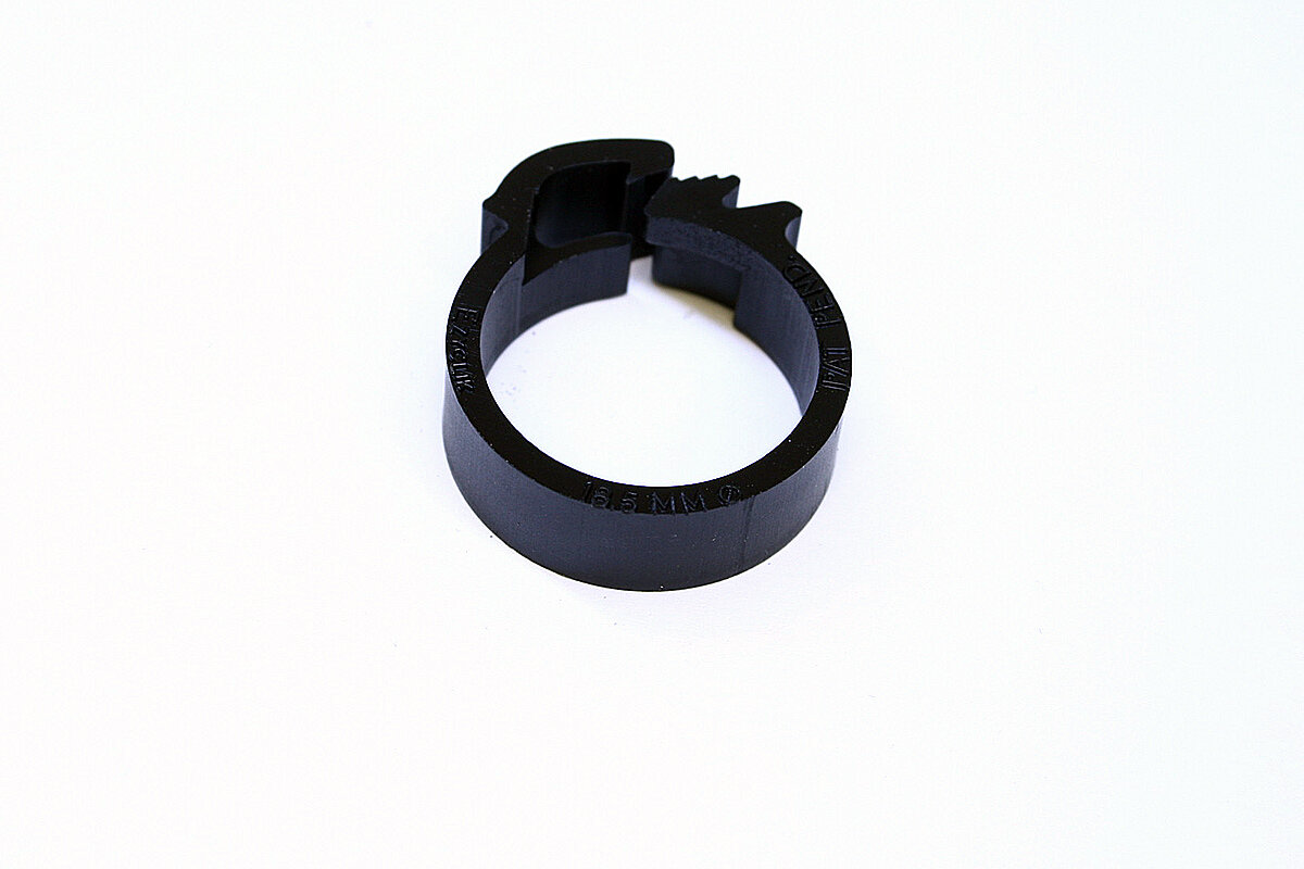 Зажим пластиковый для шланга Ezyclik-P - 18.5мм Черный/Нейлон 6.6 (15шт)