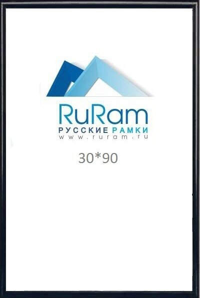 Рамка Nielsen алюминий 30*90 черный №2