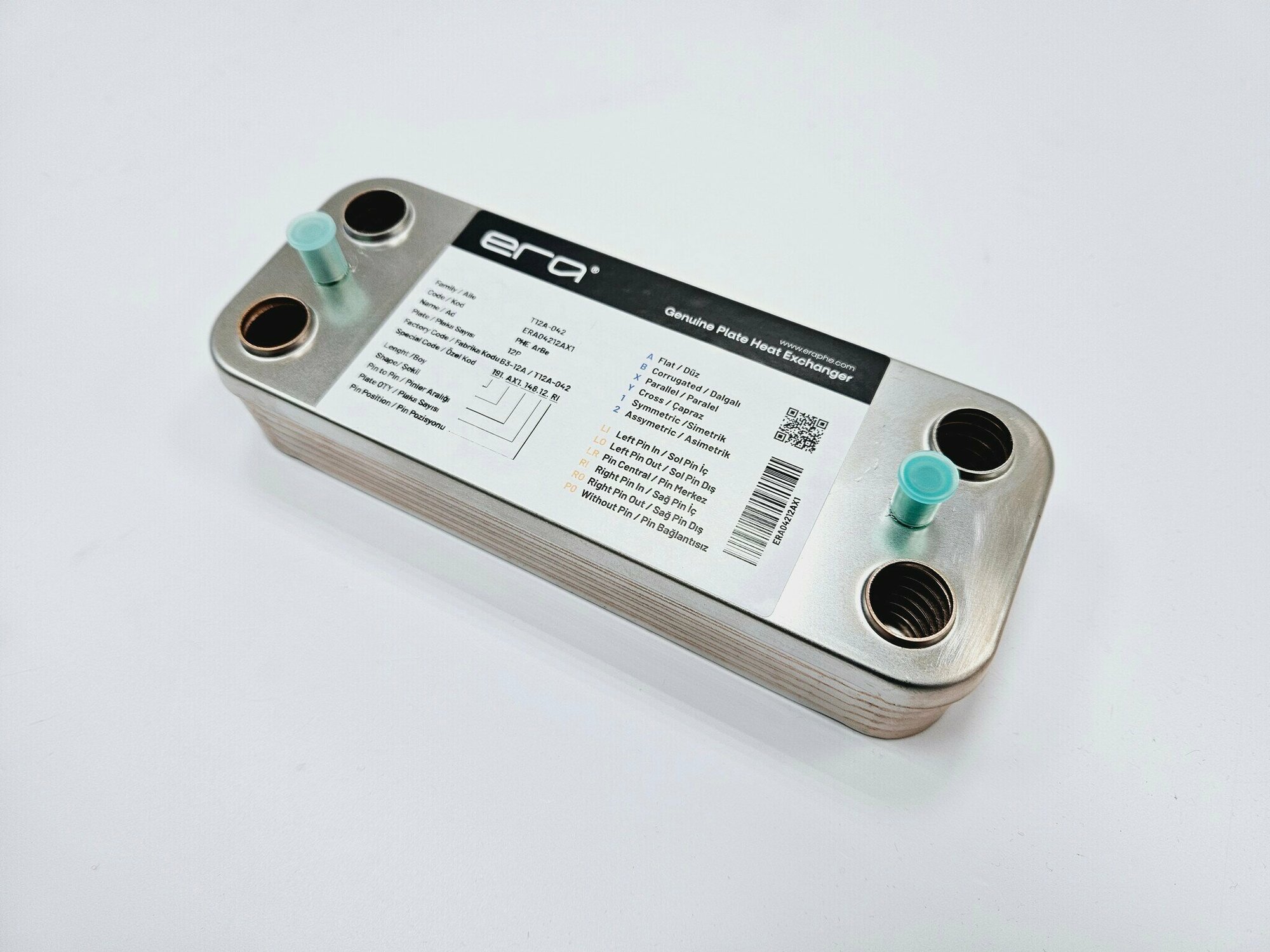 Теплообменник ГВС (12пл.) FERROLI Divabel (арт. 90261670-1)