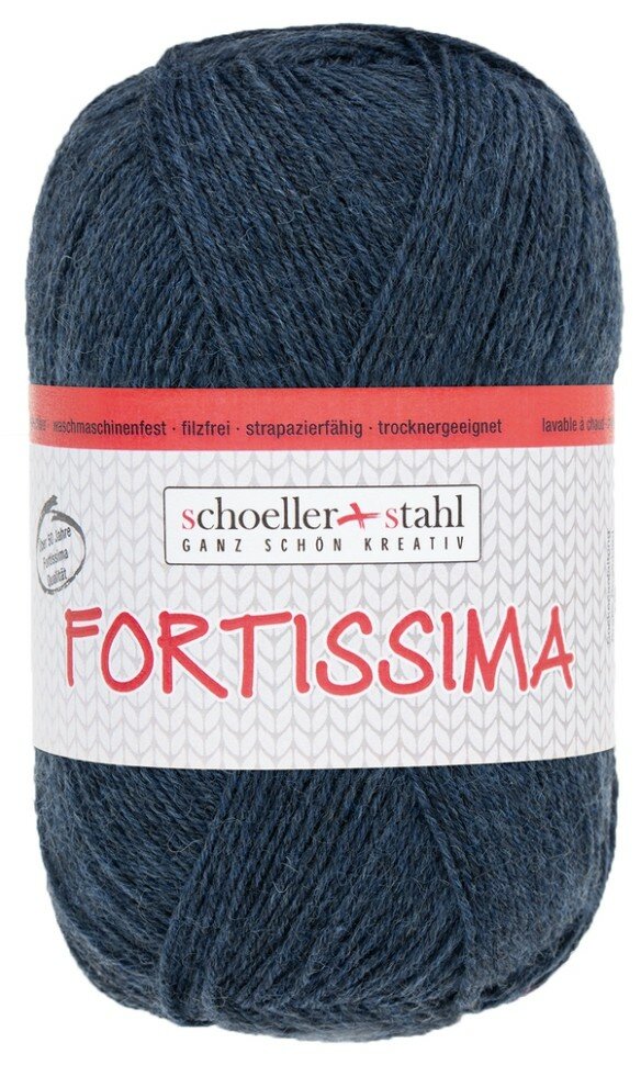 Пряжа Austermann 90038 Fortissima Socka 4-fach Uni 100 г 420 м #2037