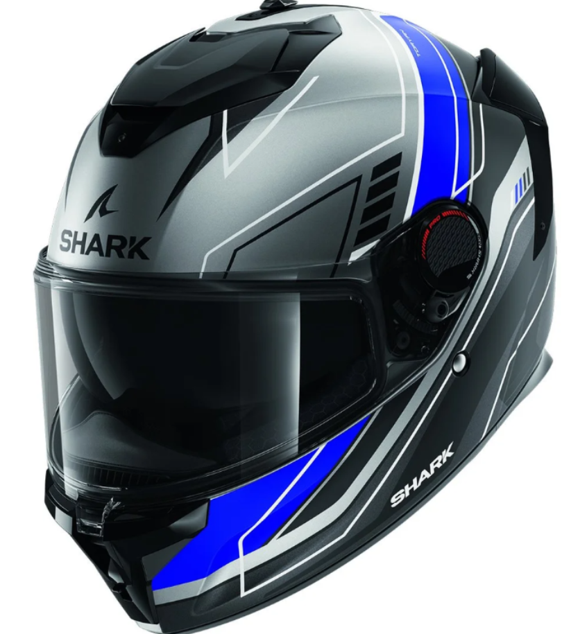 Шлем Shark SPARTAN GT PRO TORYAN MAT Anthracite/Blue/Black (XXL)