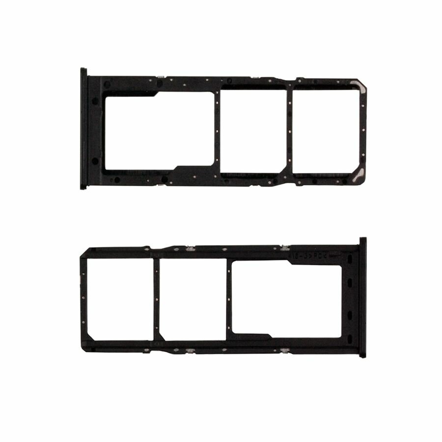 Контейнер SIM для смартфона Samsung Galaxy M127F (M12) Черный