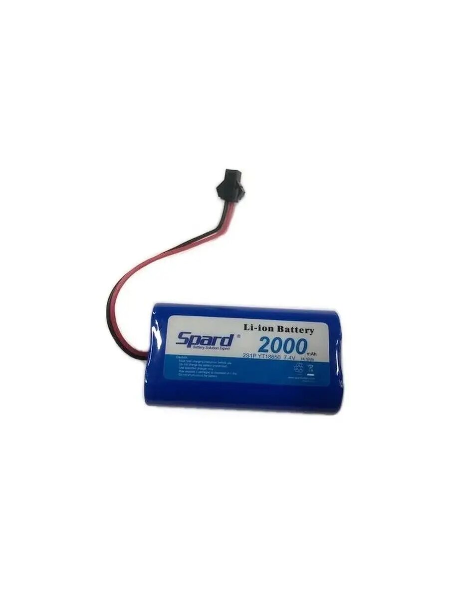 Аккумулятор Li-Ion 7,4V 2000mAh+PCM+SMP