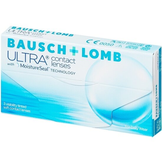 Контактные линзы Bausch & Lomb Ultra 3pk (-03,75/8,5/14,2)