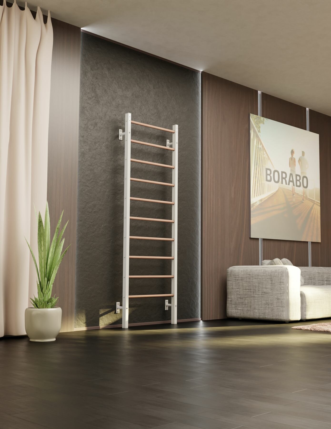 Шведская стенка Гибрид BORABO