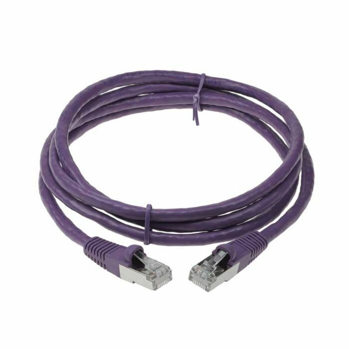 Патч-корд ACD-LPS6AZ-75P (ACD-LPS6AZ-75P) Cat6a SSTP 26AWG 4Pair, CU, LSZH, Пурпурный, 7.5м