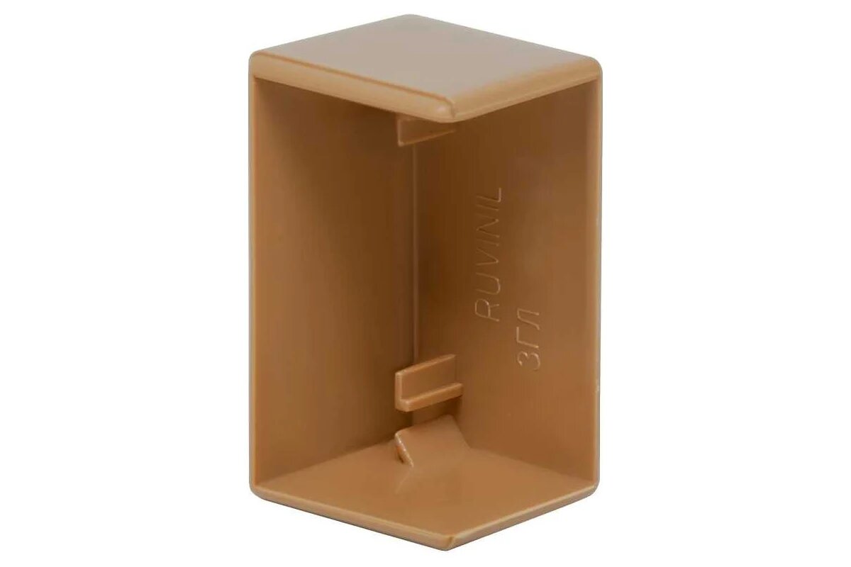 Рувинил Заглушка для РКК 60x40 коричневая уп 10 шт ЗГЛ-60х40-К