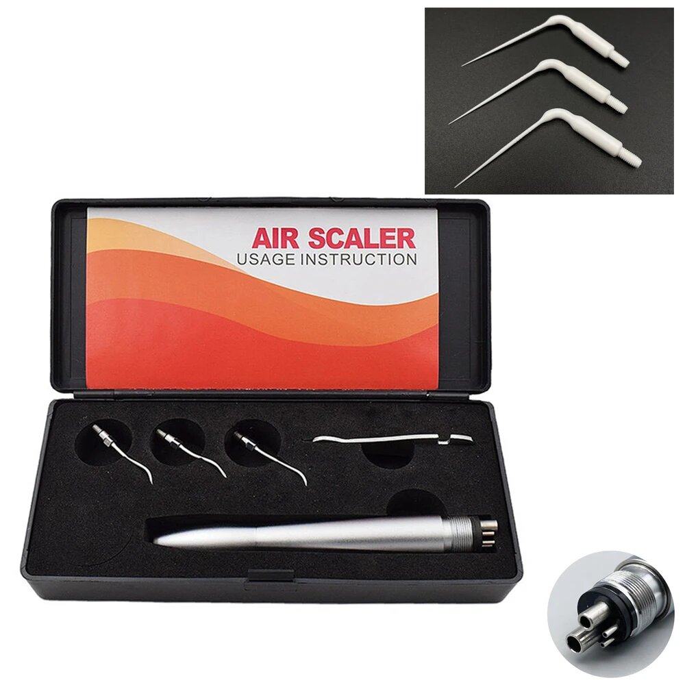 Стоматологический пневматический скалер Jumtop Air Scaler Handpiece 4 Holes