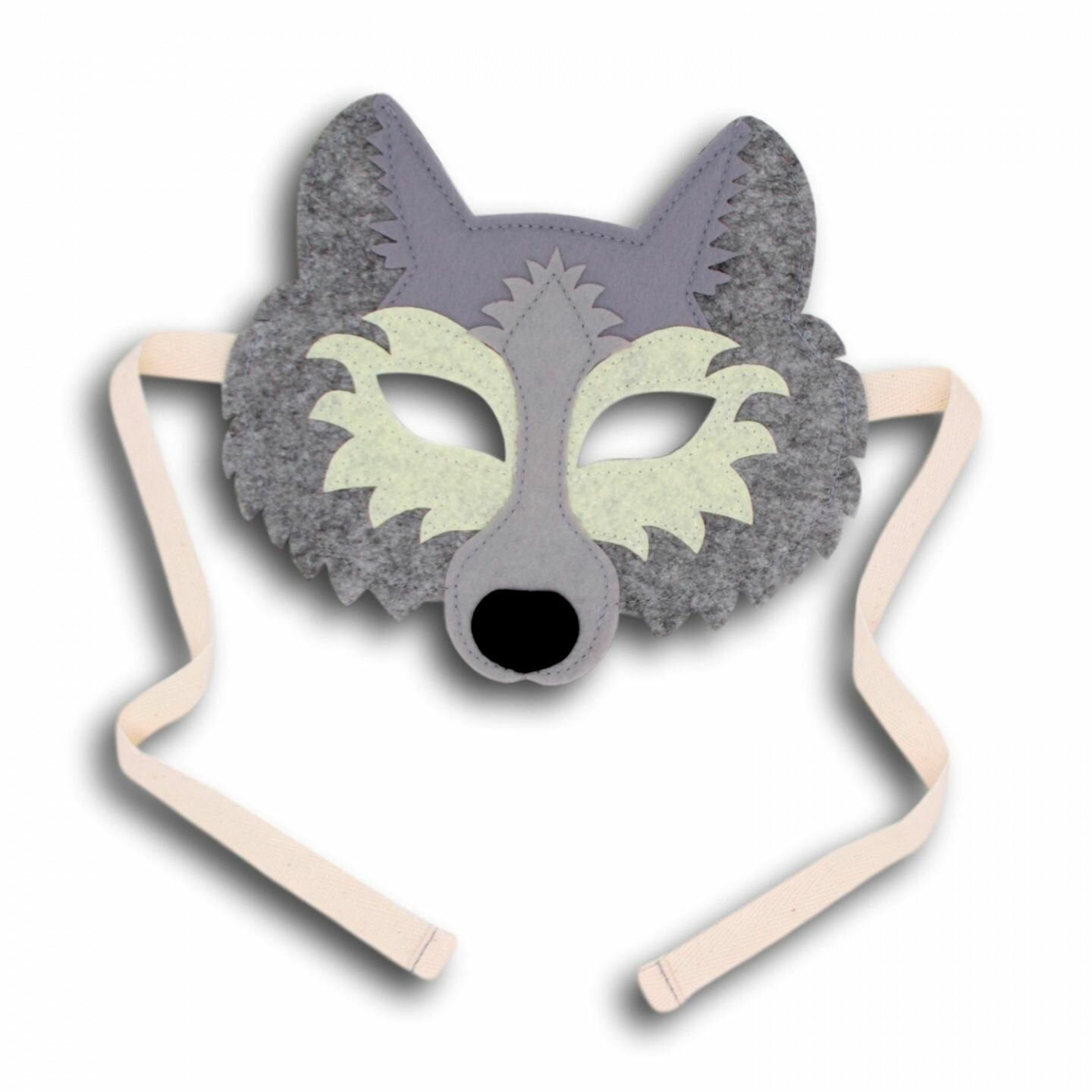 3086 Маска фетровая "Волк"